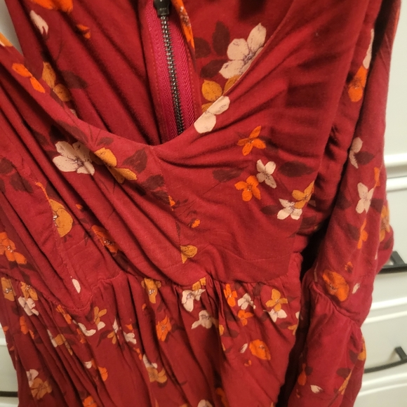 torrid | Tops | Torrid Red Floral Tank Blouse | Poshmark